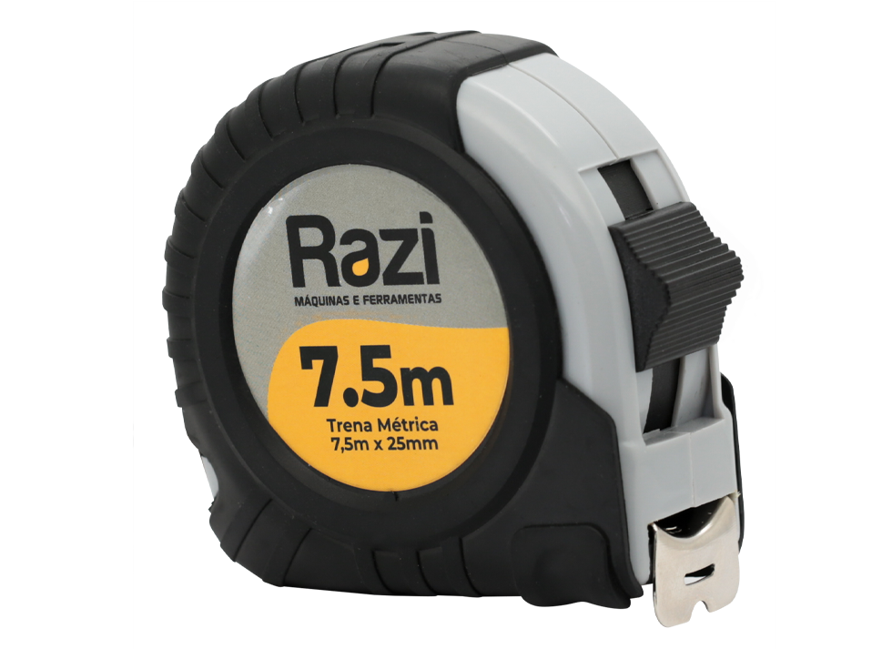 TRENA MÉTRICA 7,5M * 25MM - Razi - Máquinas e Ferramentas